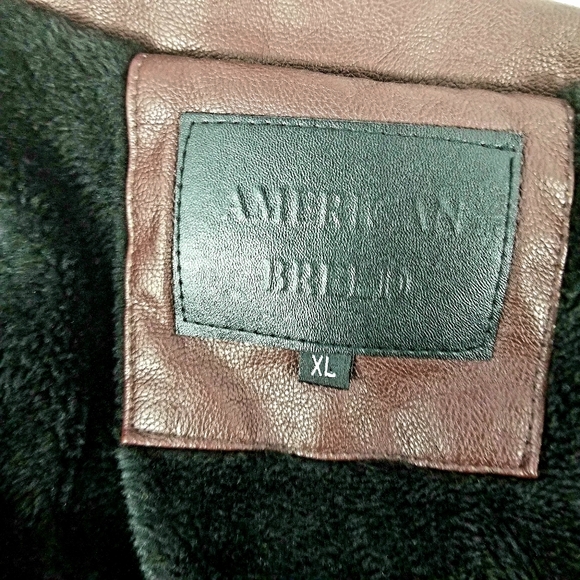 American Breed | Jackets & Coats | American Breed Pleather Mens Bomber ...